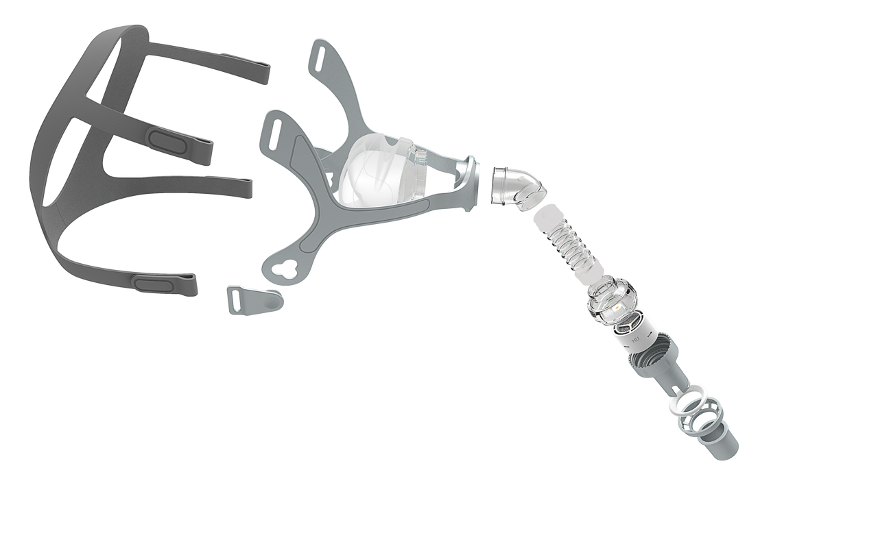 BMC N5H Nasal Mask (waterless humidication system) - Replacement Parts ...